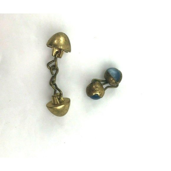 Unbranded | Office | Vintage Gold Button With Chain Set Collectible Sew ...